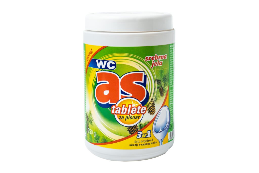 Wc As pisoar tablete srebrna jela 750gr - Europak